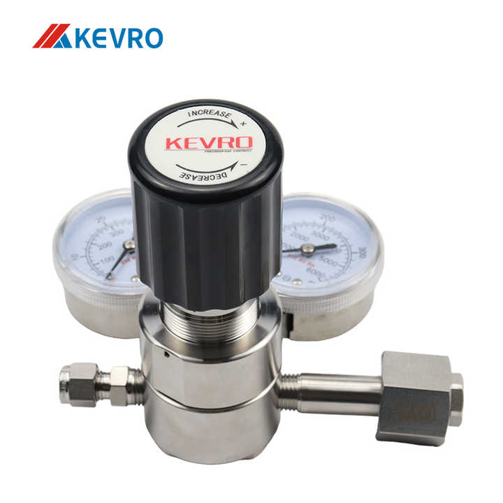 316 Stainless Steel High-Pressure Gas Regulator 1/4" NPT Female for ...