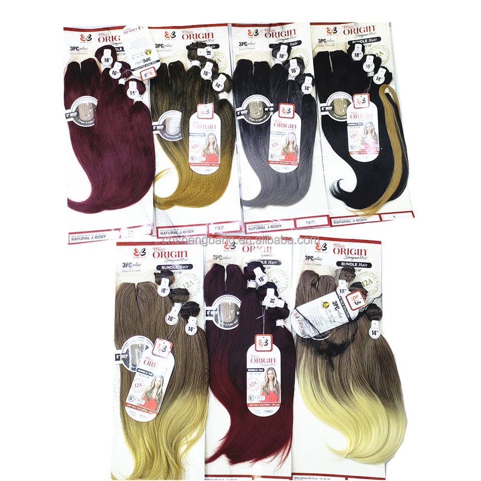 Premium Synthetic Weave - Best Quality Natural J-Body Hair