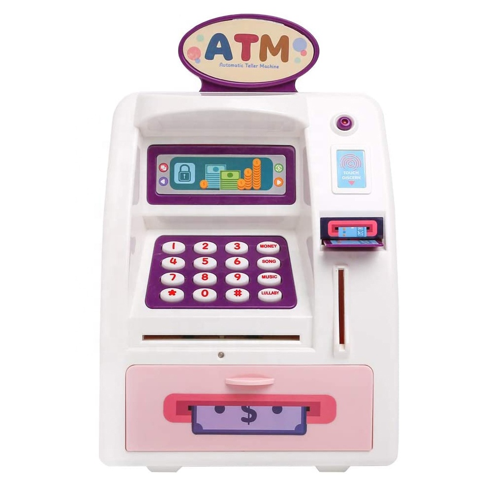Alcancía Electrónica Atm Con Clave/tarjeta Minicajero - InTouch Perú
