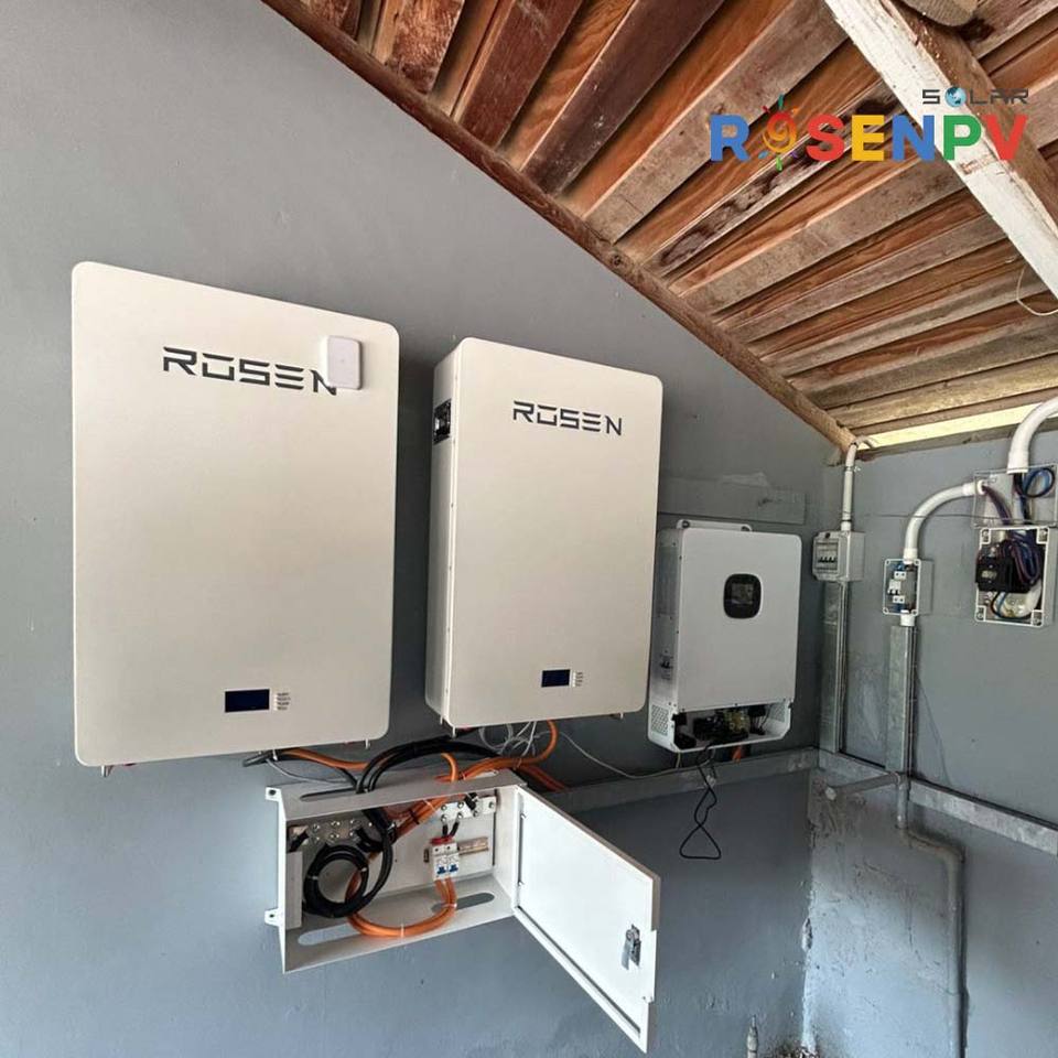 All in One 5kW Hybrid Solar Energy Storage System with Lithium Battery ...