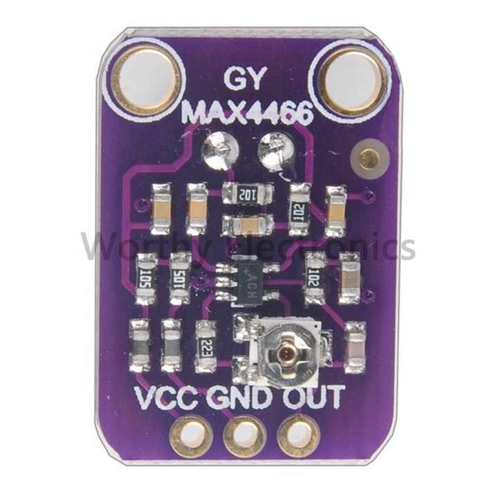 GY-4466 MAX4466 - Adjustable Electret Microphone Amplifier