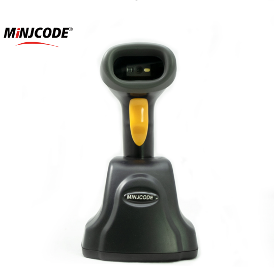 MJ2870 QR Code Scanner USB Base For Retail Warehouse Inventory Wireless ...