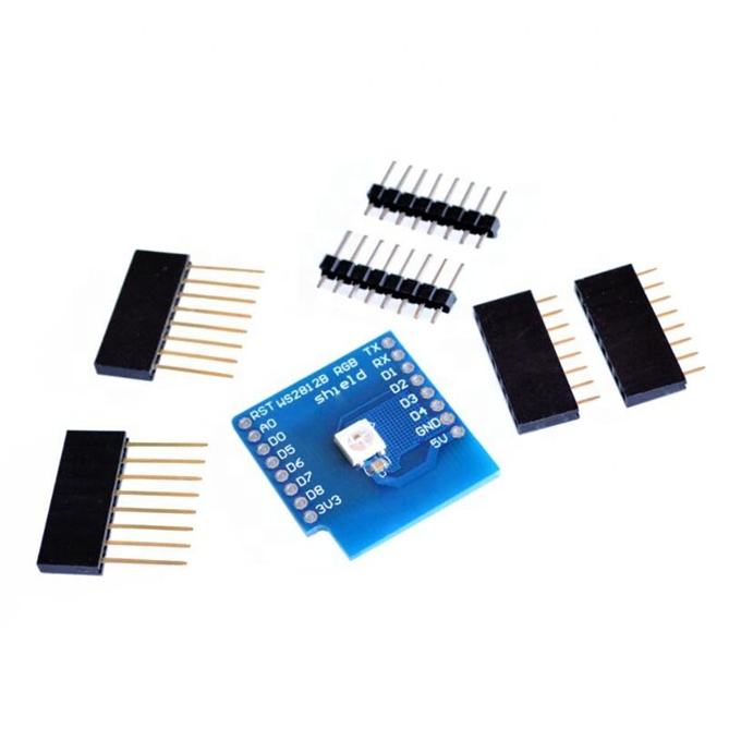 Esp8266 for WeMos D1 Module WS2812B RGB Shield for WeMos D1 Mini ...