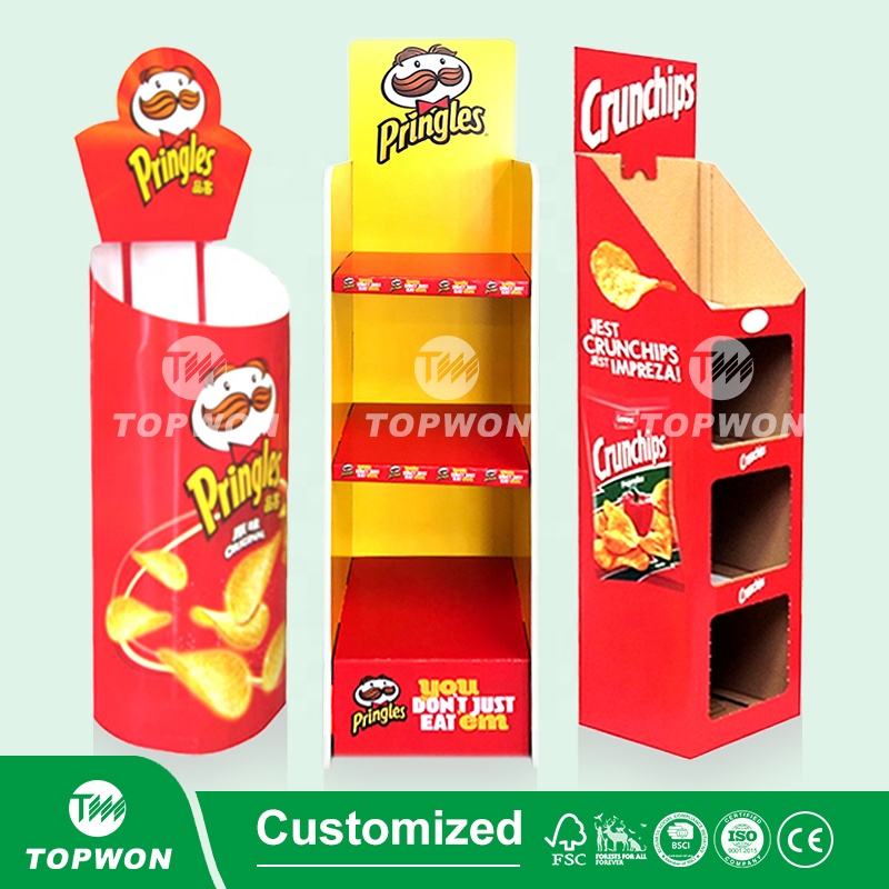 Custom Supermarket Retail Snack Display Racks - Eco-friendly