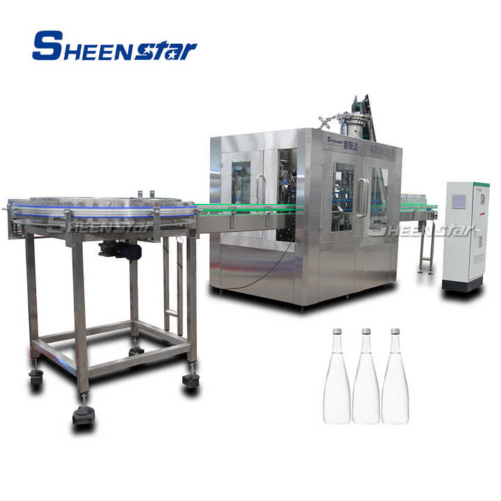 Perfect Service Glass Bottle Mineral Water Filling Machine
