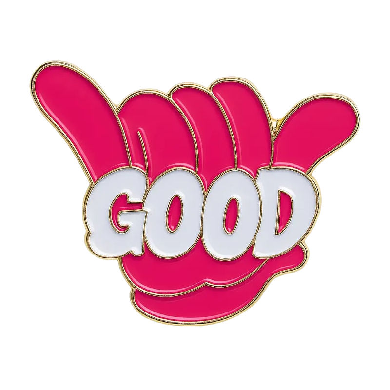 Custom Metal Enamel Pins Personalized 2D Cartoon Badges Durable UV ...