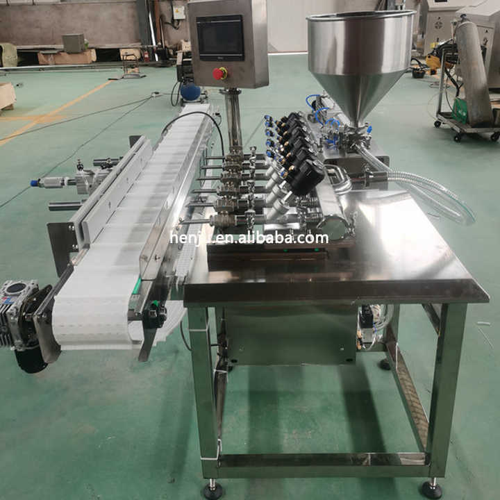 Automatic Bread Biscuit Donut Cream Filling Injector Injecting Machine ...