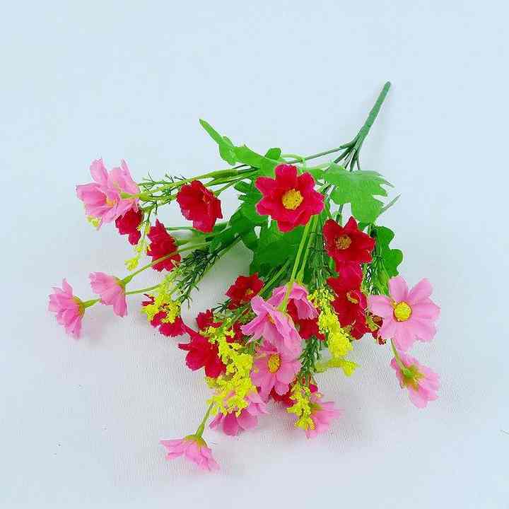Wholesale 28 heads silk daisy flowers artificial gerbera daisy flower ...