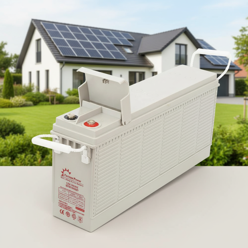 Lead-acid Batteries Long Life Rechargeable Solar Batteries 12V 100Ah ...