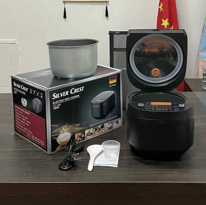 5L Electric Digital Rice Cooker - Multi Non-Stick Home Appliance, 1000W ...