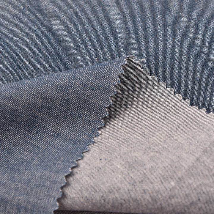 High Quality Denim Chambray Fabric Screen Printing Woven Garment Jeans ...