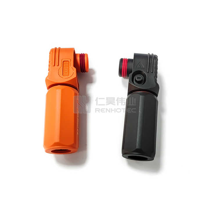 Battery Energy Storage Connector 120A Quick Plug 6mm Elbow Right Angle ...