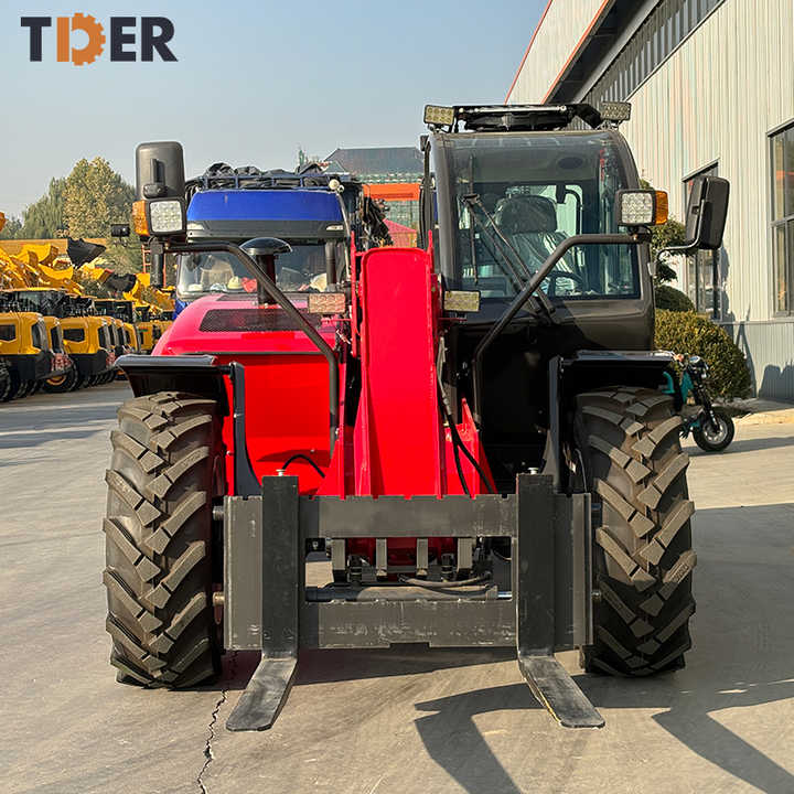 TDER Telehandler 3500kg 3.5ton Ce Iso Forklift diesel Telehandler ...