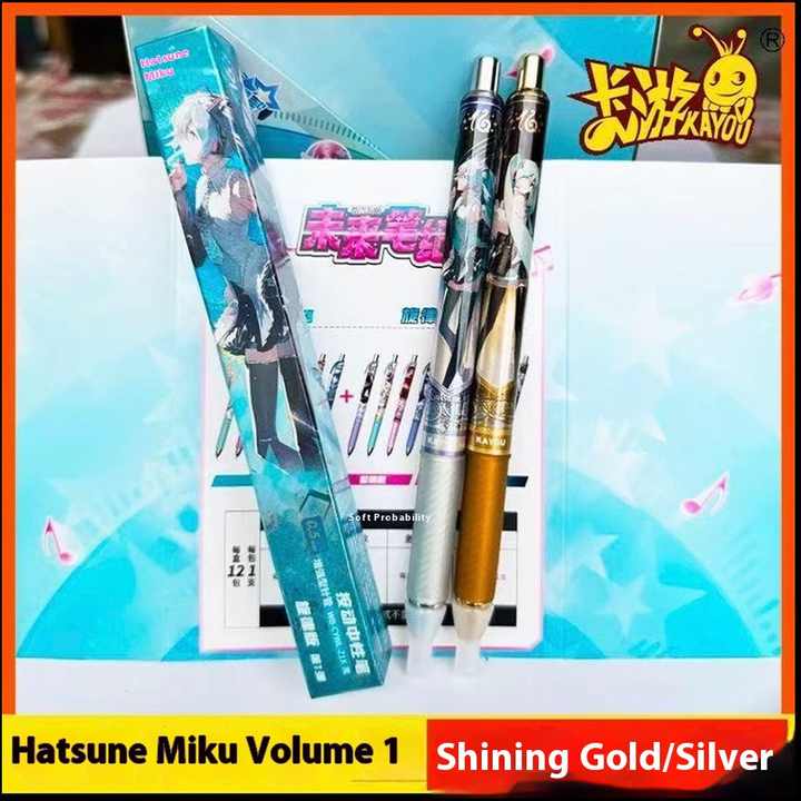 Premium Anime Hatsune and Miku Neutral Pen Future Notes Melody Set 1 ...