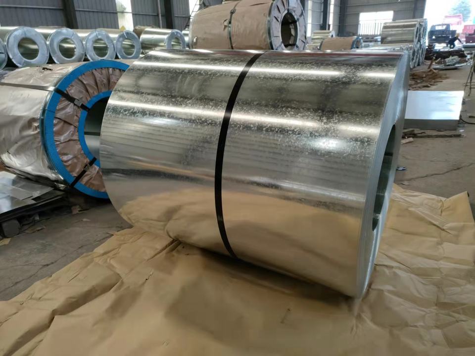 Galvanized Steel Coils Cold Rolled Hot Dipped Big Spangle Coil JIS KS ...