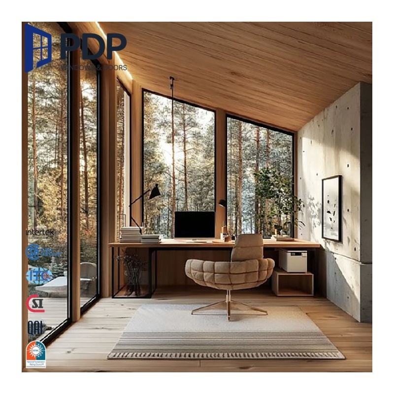 PDP Aluminum Alloy Anti-Theft Louver Folding Screen Small Window Design ...