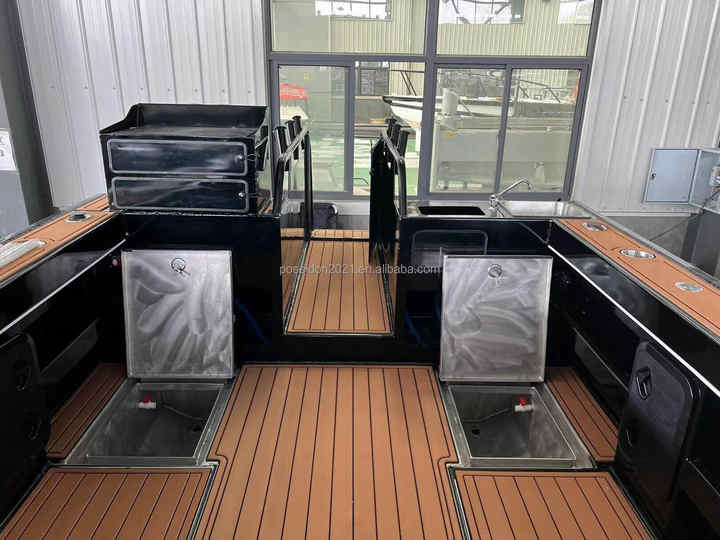 7.9m Twin Hull Cabin Cruiser Speed Boat Luxury Yacht Center Console ...