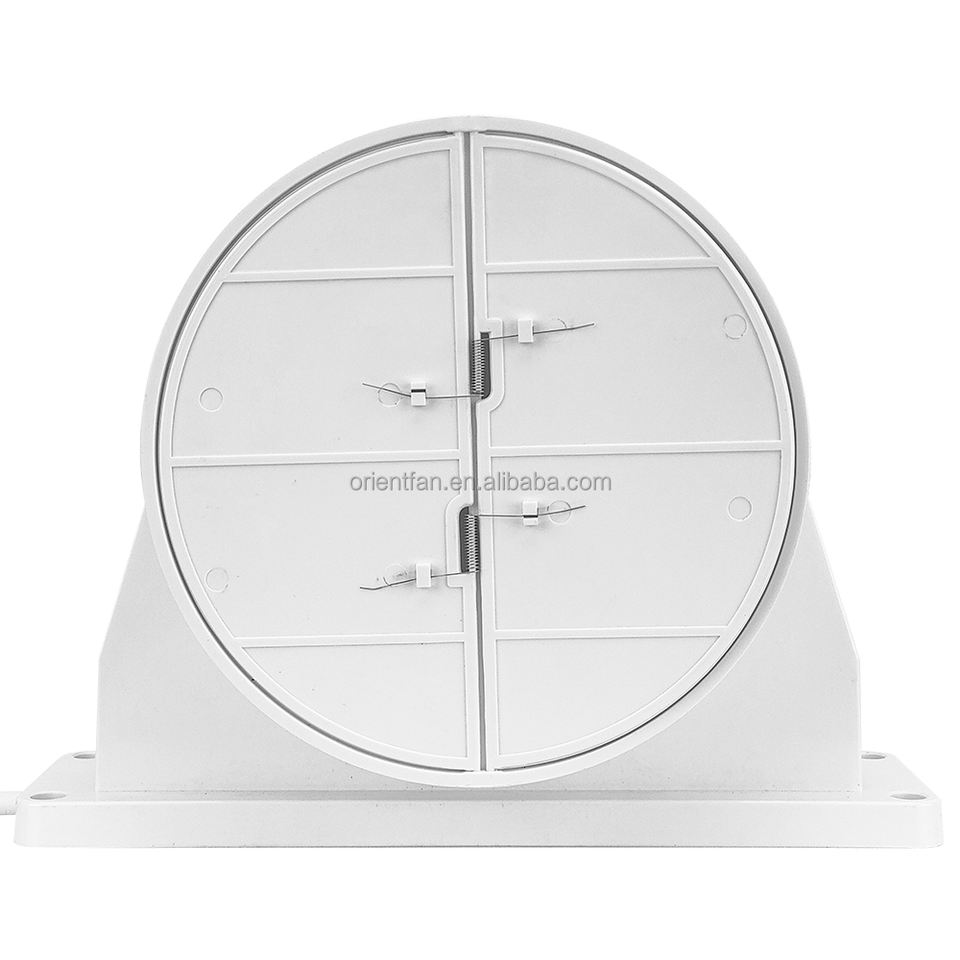 Inline Duct Fan Blower Fan Plastic Blades Low Noise Tube Duct Mount ...