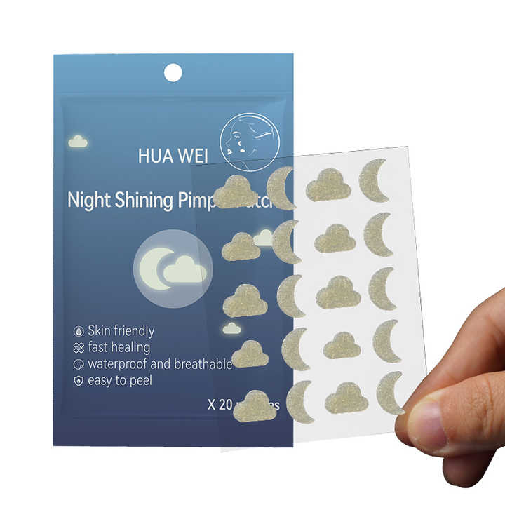 Glow in the Dark Pimple Patches - Invisible Acne Treatment