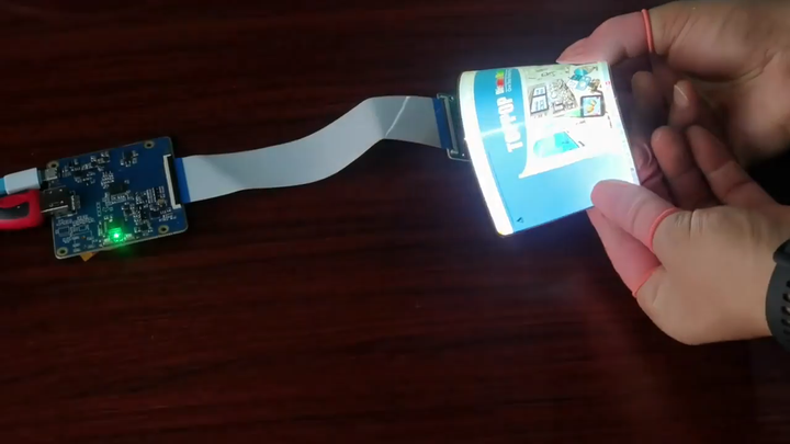 6 Inch Curved OLED Screen - Flexible AMOLED Display