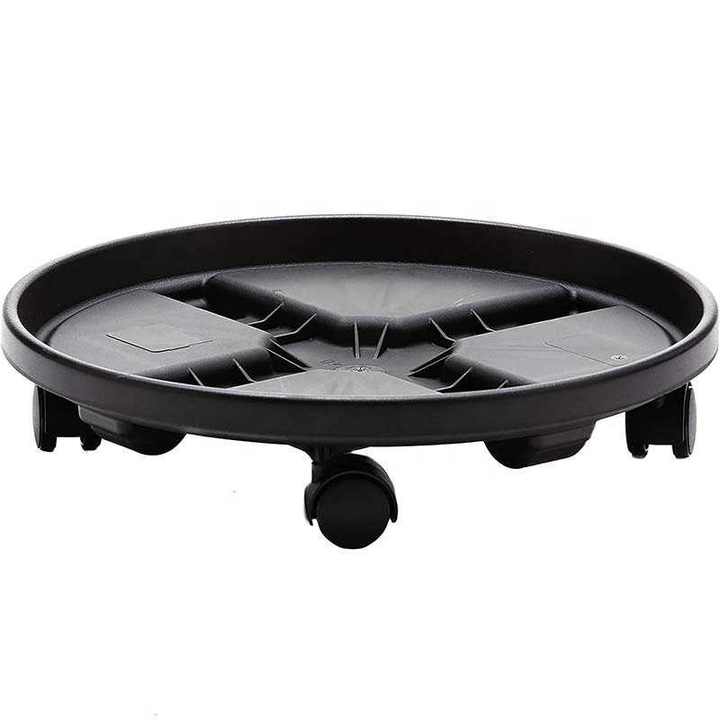 Cross Border Hot Round Mobile Tray Movable Flower Pot Tray Universal ...