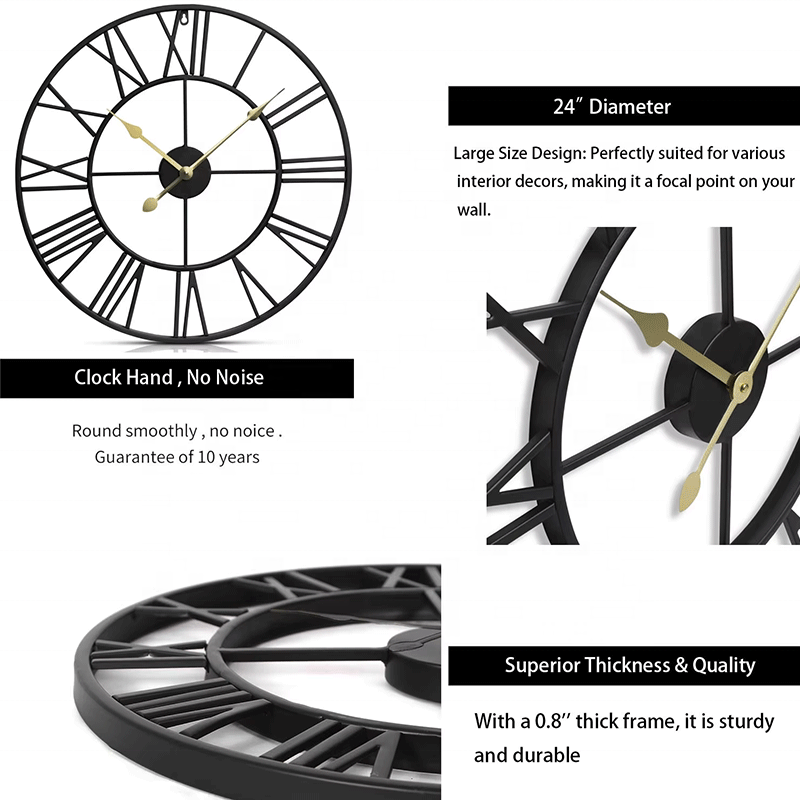 Shop Roman Numerals Wall Clocks - Stylish Home Decor