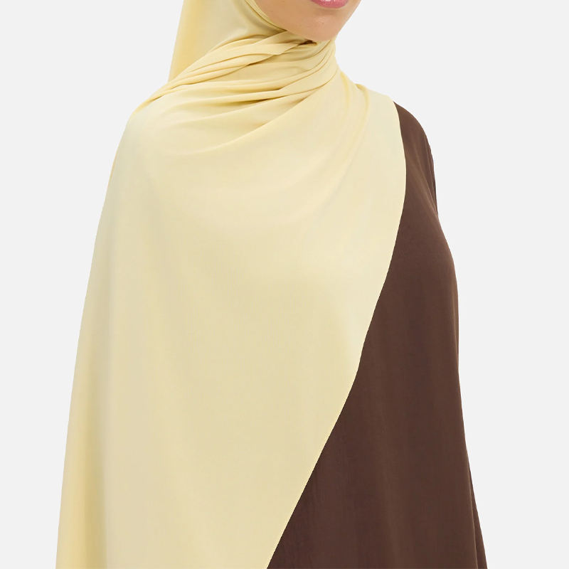 Custom Premium Jersey Hijabs 200+ Colors Polyester Spandex Islamic ...