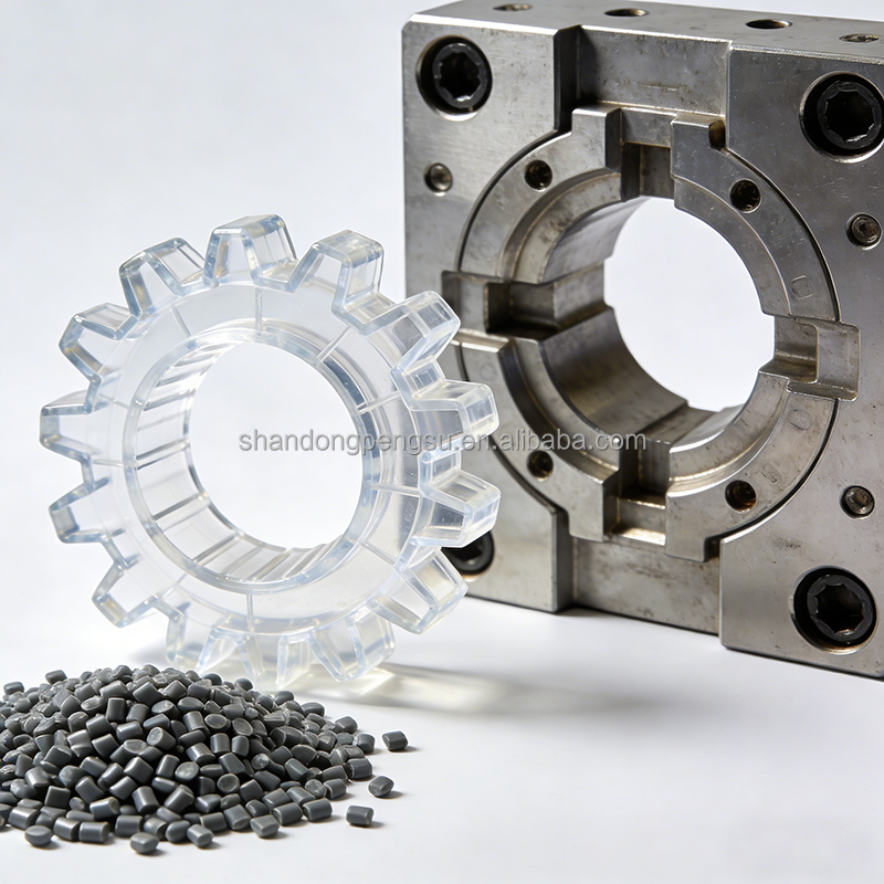 Injection Grade PVC Granules for Injection Molding with High Impact ...