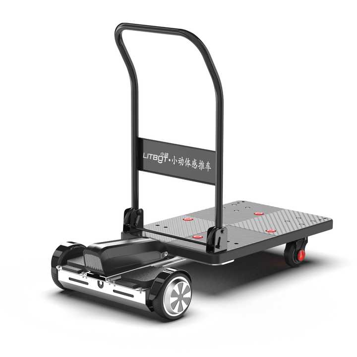 Electric Trolley Cargo Cart New Condition Wheelbarrow Flatbed Cart ...