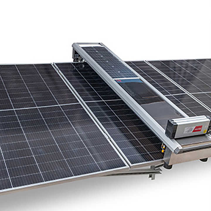 Large Hanging Power Station Photovoltaic Panel Cleaning Robot Rail ...