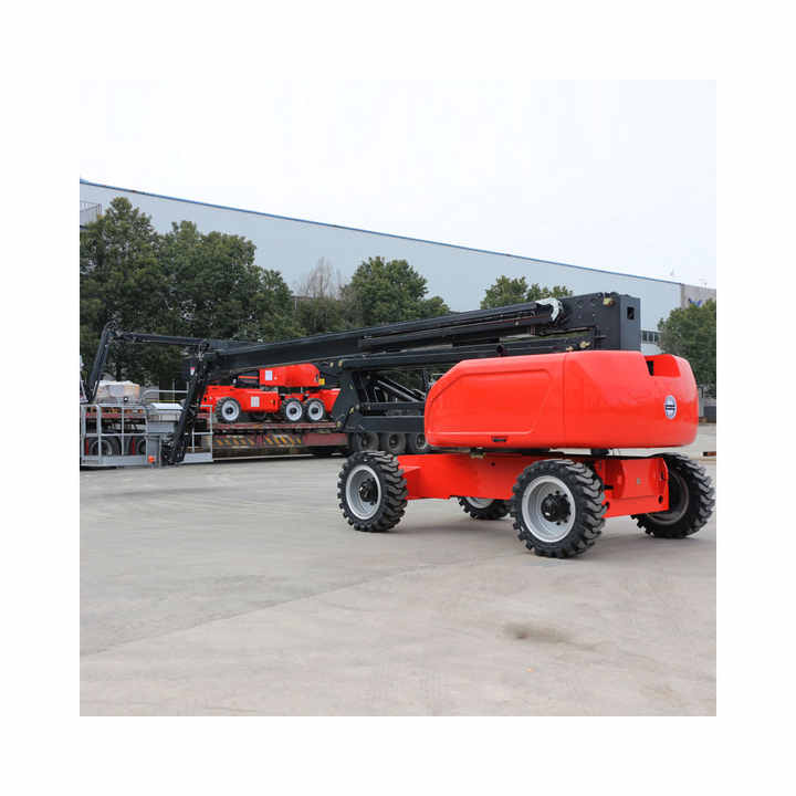 New 18m Telescopic Boom Lift Towable Articulated Spider Man Lifts with ...