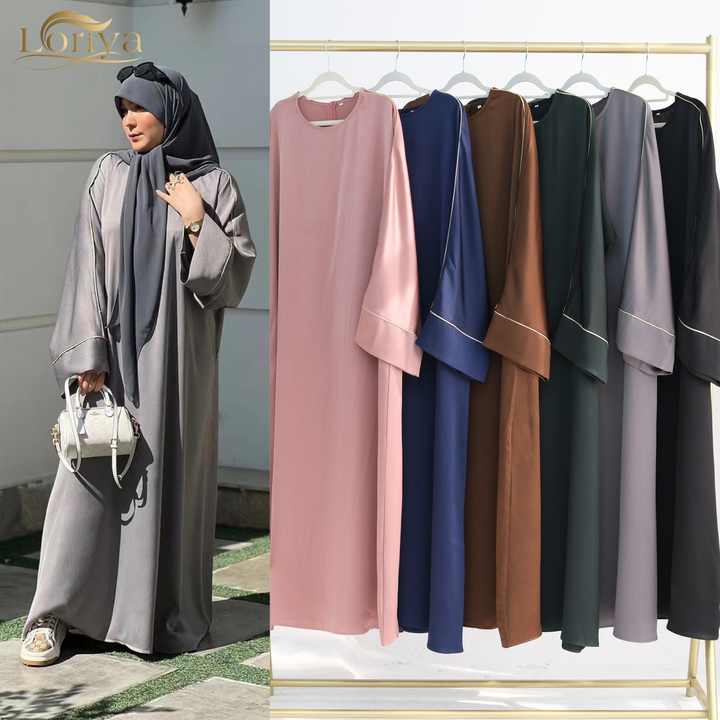 Loriya Abaya 2025 EID Ramadan New Closed Abaya Women Muslim Dress High Quality Modest Women's ...