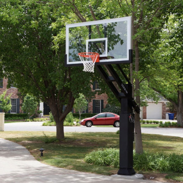 High quality outdoor basketball ring with stand in ground mini used basketball hoops for sale