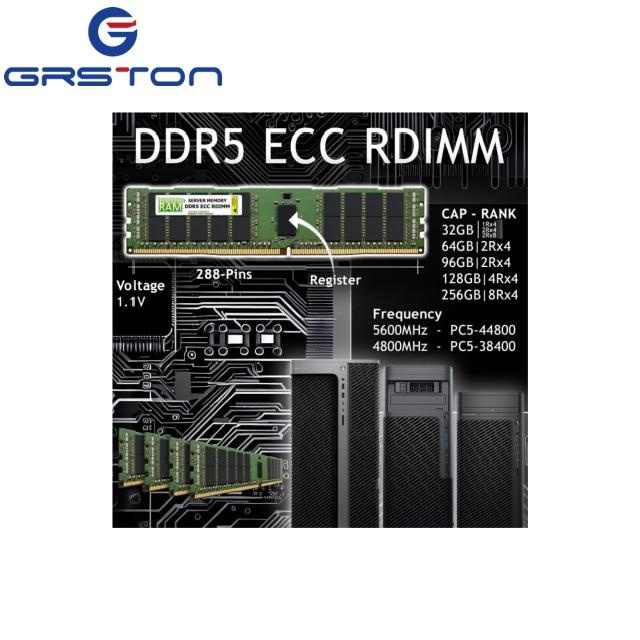 MTC20F2085S1RC56BD1 32GB PC5-44800 DDR5-5600MHz CL46 288-pin RDIMM 1.1V ...