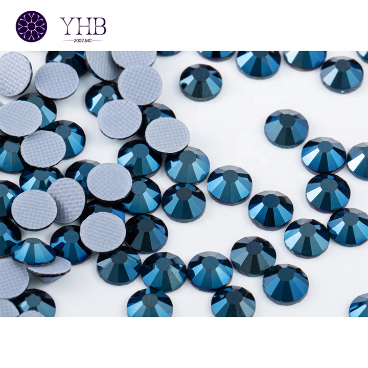 YHB Factory Supplier Hot Fix Crystal Stone Rhinestones Bulk