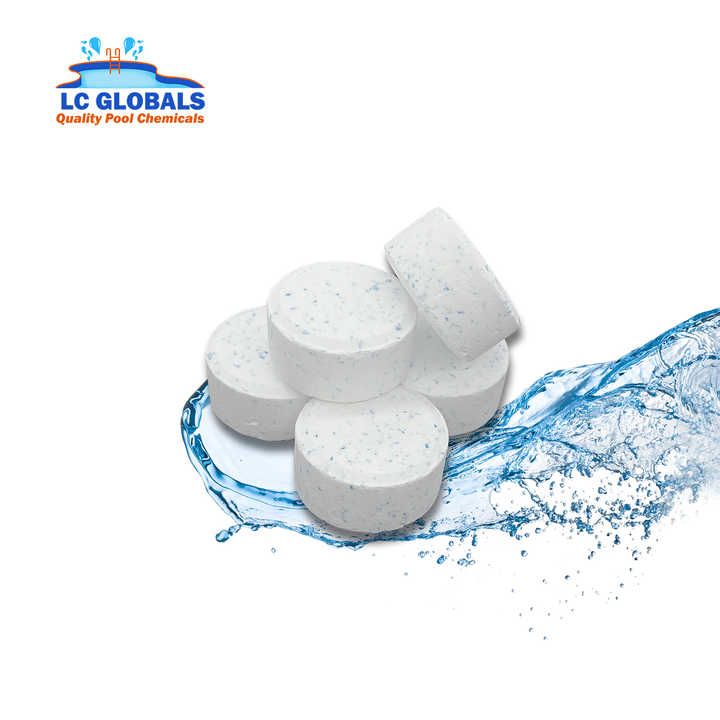 Pool Chlorine Tablets - SDIC Chlorine 90% for Water Treatment