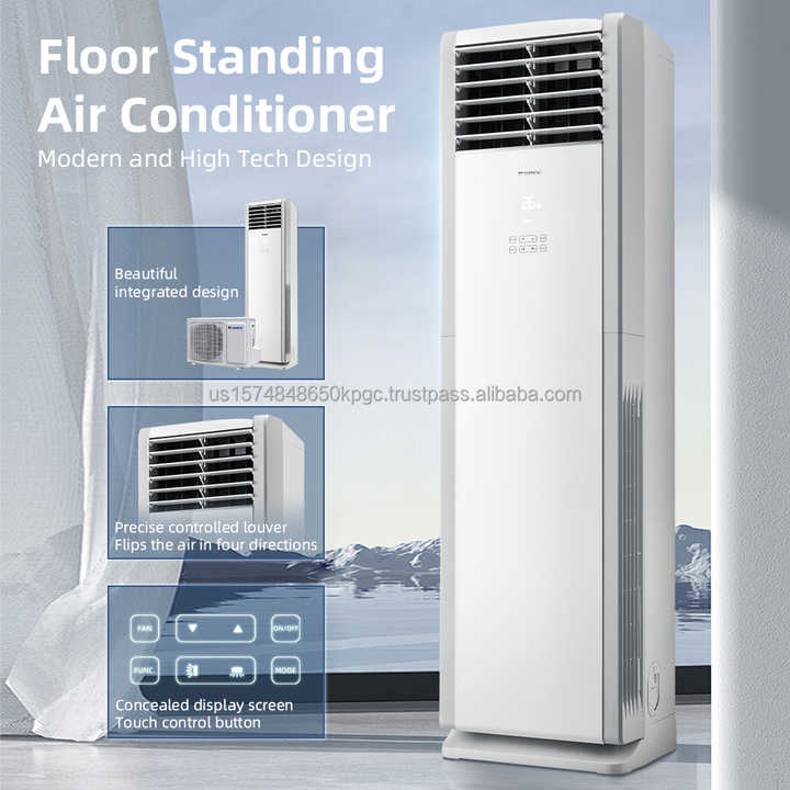 For Gree R32 Fast Only Cooling 60000Btu Split Type AC Tower Floor ...