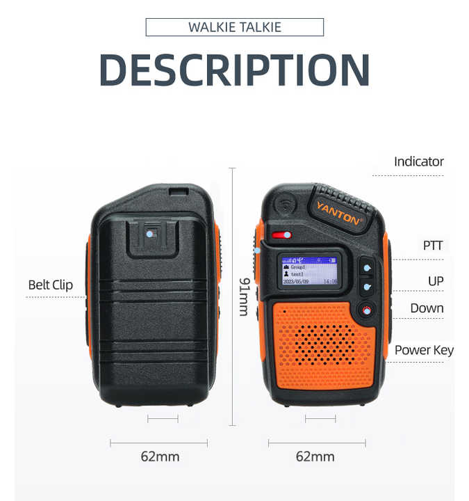 Pocptt Ptt Poc Walkie Talkie Mini 4g Radio Yanton T-x2 - Buy Poc Walkie Talkie pocptt mini 4g ...