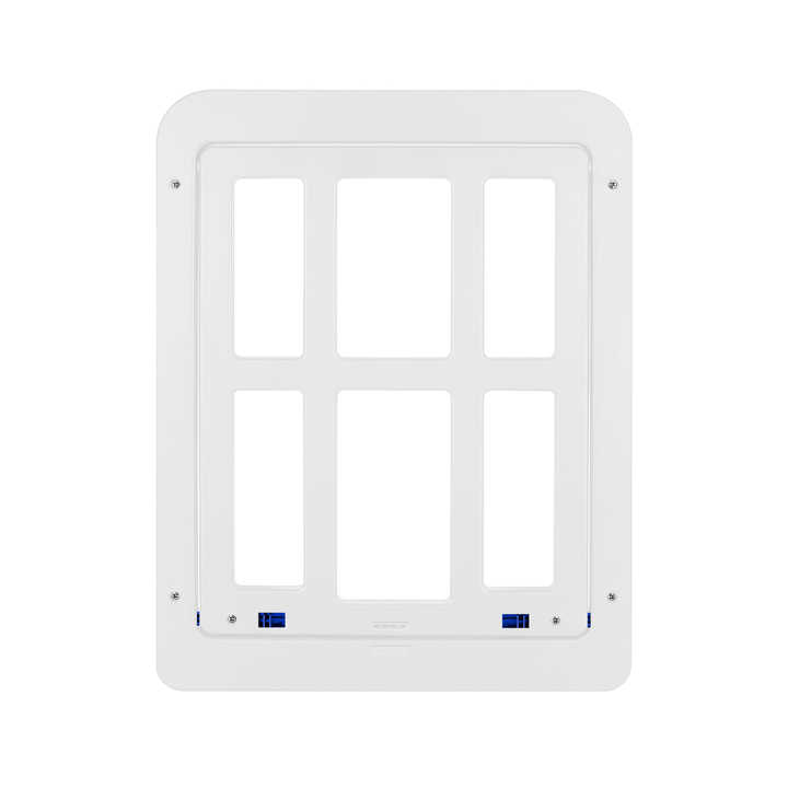 New Pet Door Dog Sliding With Magnetic Flip Cover Automatic Cat Flap ...