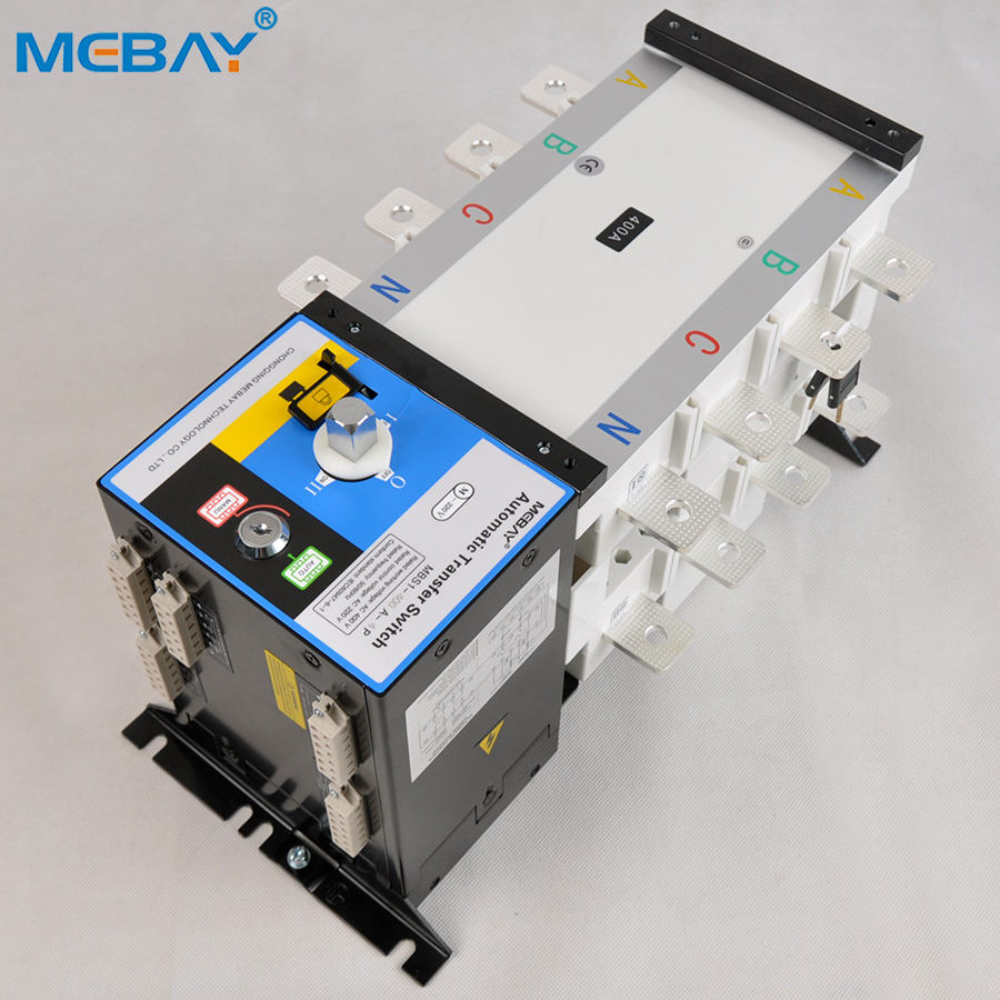 Electrical Automatic Transfer Switch ATS 400A 4P Dual Power Switch