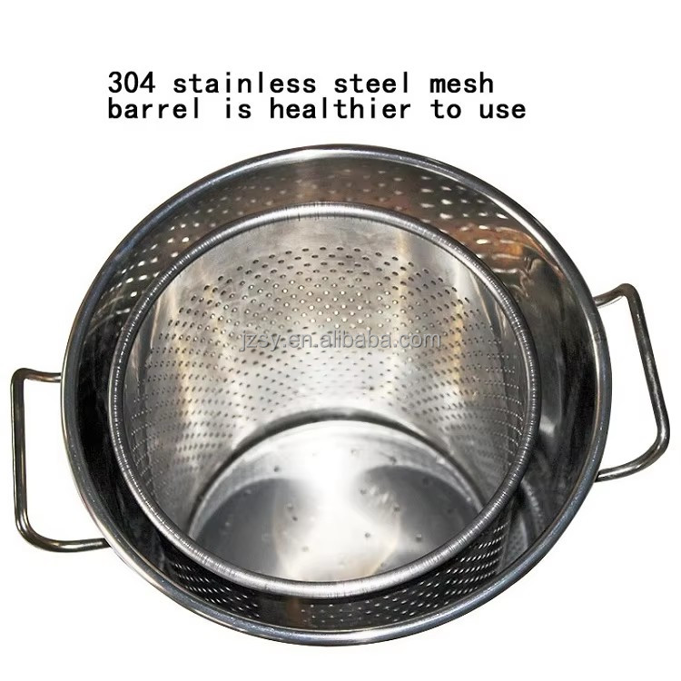 Small Grape Press - Manual Hydraulic Stainless Steel Juicer