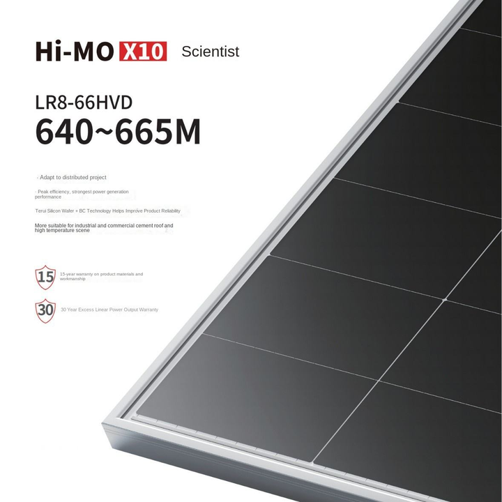 Longi Himo X10 Solar Panels 640/650/660/670w High-performance ...