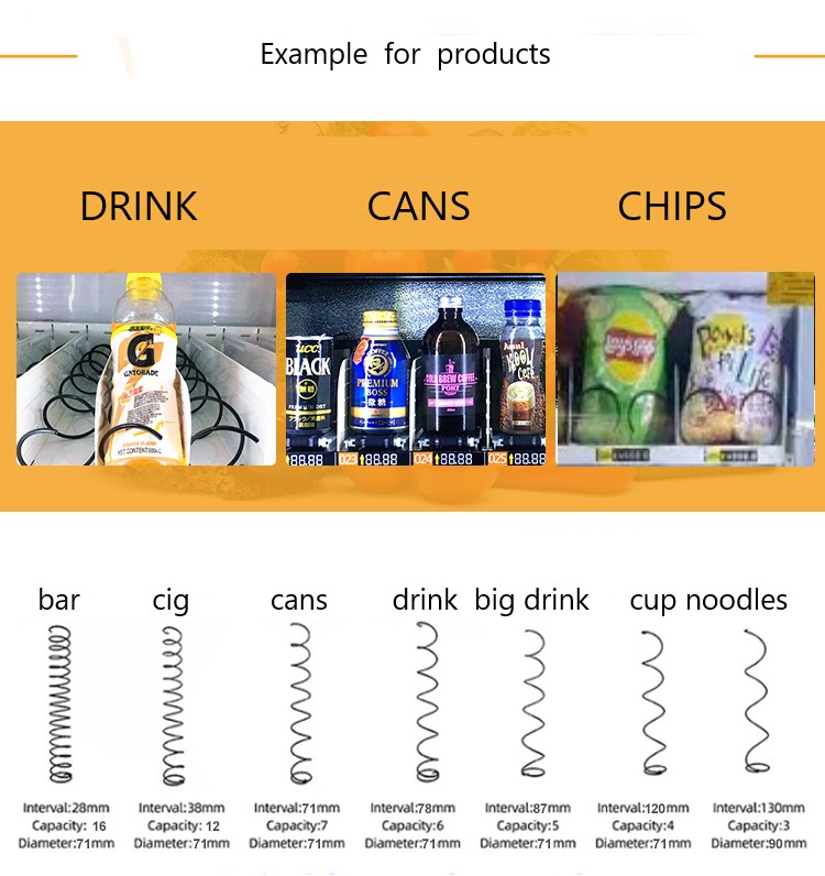 Automatic Chocolate Vending Machine , Cup Noodles Vending Machine Automatic Chocolate Vending Machine , Cup Noodles Vending Machine