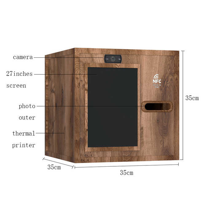 Cheap Price Receipt Photo Booth - Mini Vintage Photo Booth
