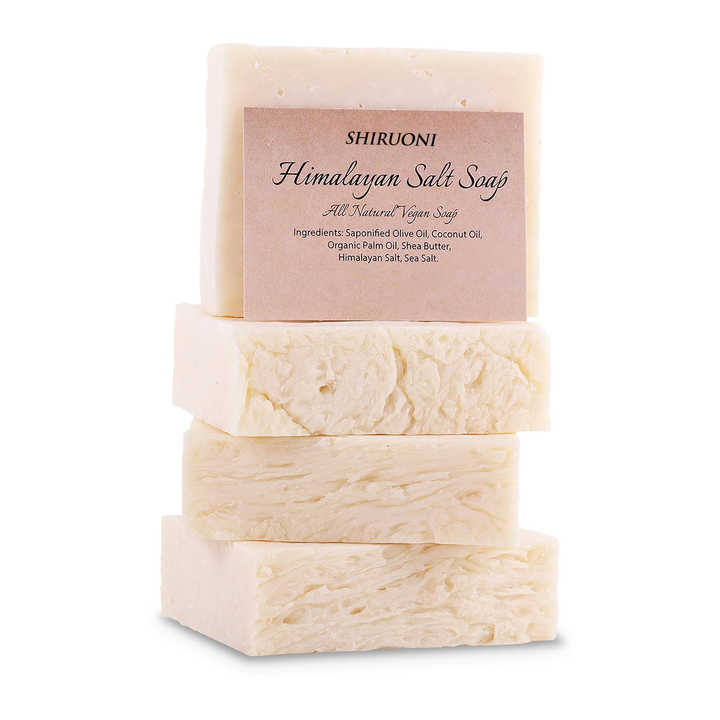 Himalayan Salt Bath Bar Soap - Moisturizing & Whitening
