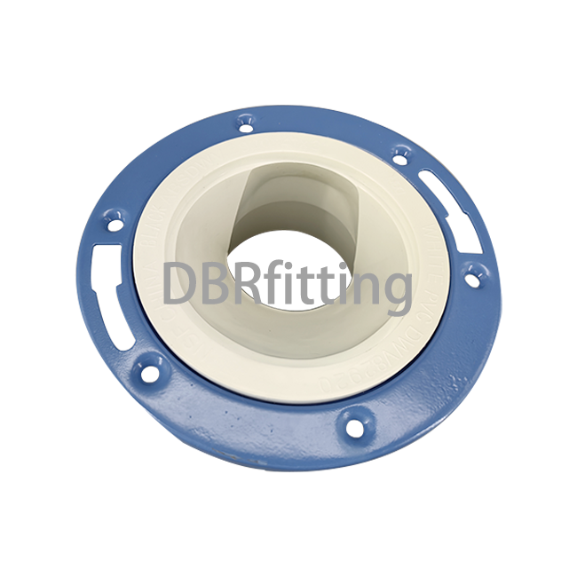 Urgent Order PVC Pipe Fittings 4x3 Inch Closet Flange W/Stop Adjustable ...