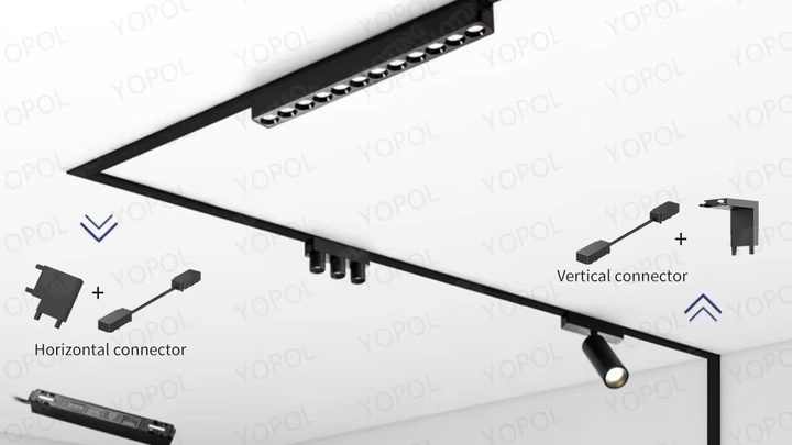New Trend Linear Spotlight Surface Recessed Pendant Magnetic Track Rail ...