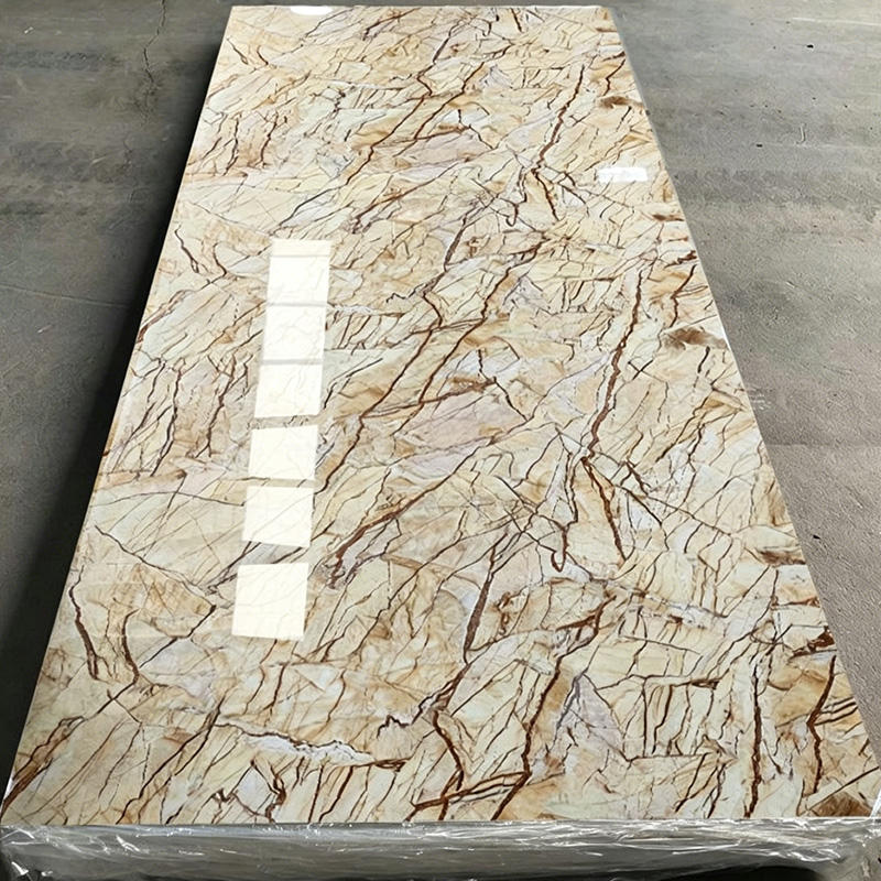 PVC UV Marble Wall Panels Modern Marble PVC Board Waterproof and ...