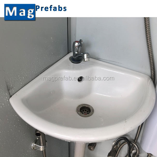 Portable Restroom Trailer with Shower - Customizable Solutions