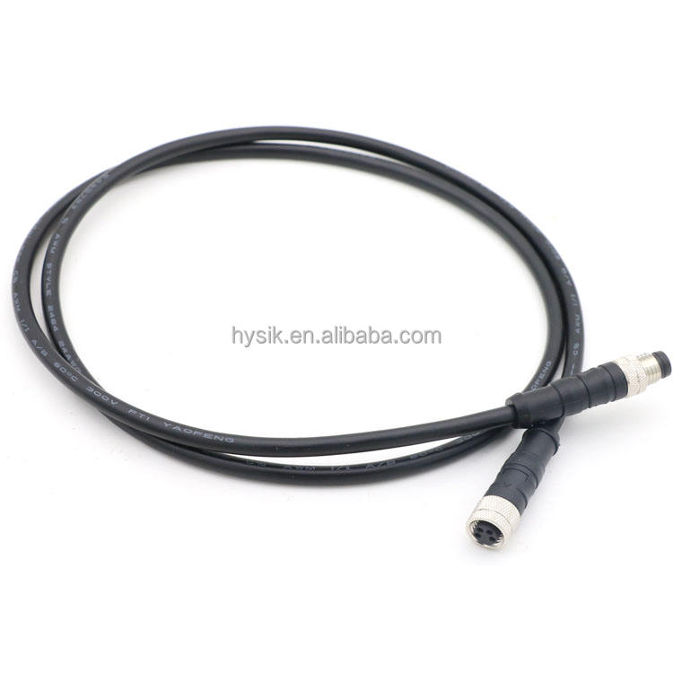M8 to M8 Ethernet Cable D-Coded 4-Pin Cat5e PROFINET/IP67| Alibaba.com